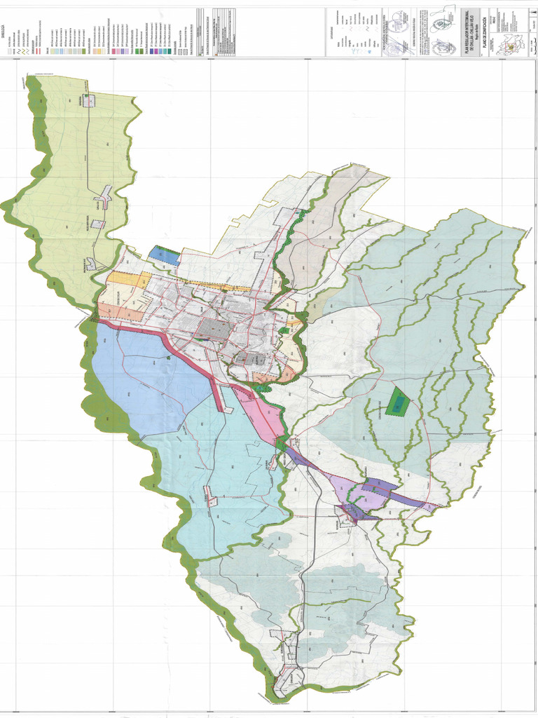 Plano De-Zonificacion PRICH-Z | PDF