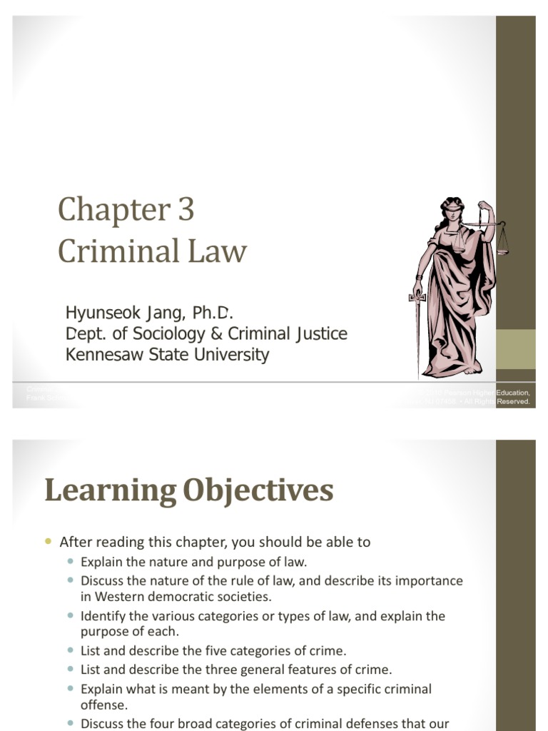 An Introduction to Criminal Law: Exploring the Nature, Purpose ...