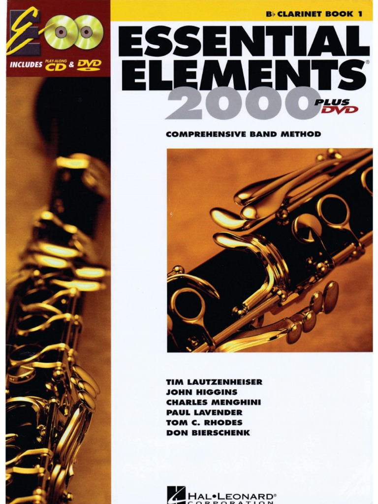 Essentials Elements Clarinet Book 1 | PDF