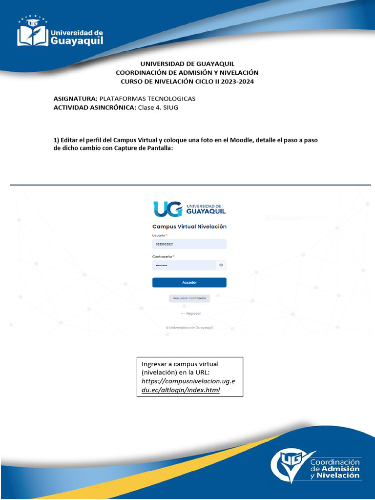 Tarea - U1 - Clase 4 - S1 | PDF