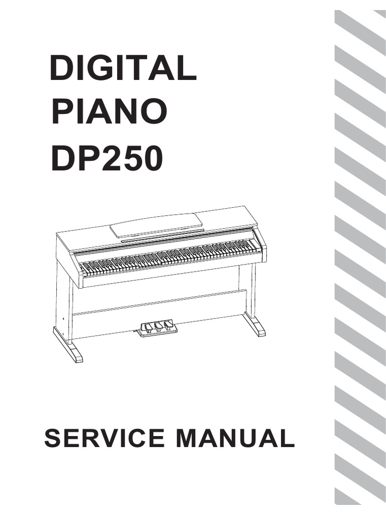 DP250 Digital Piano Service Manual | PDF