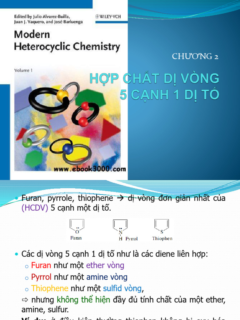 Chương 2-HỢP CHẤT DỊ VÒNG 5 CẠNH 1 DỊ | PDF