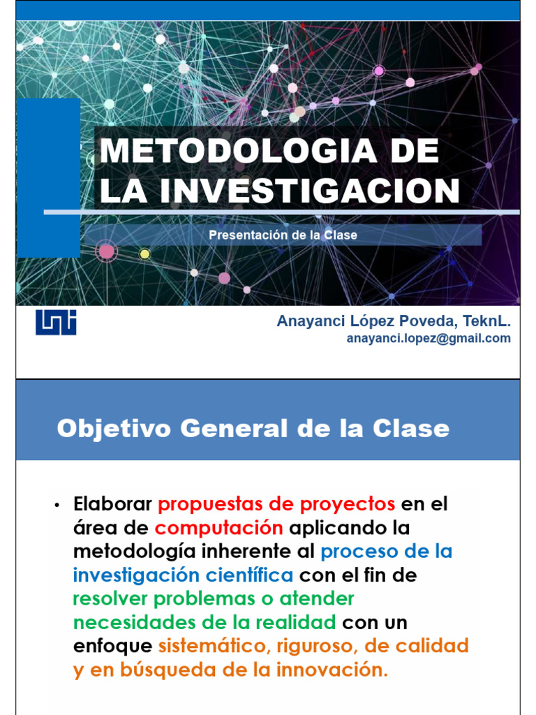 Met Inv - Sesion 1-4 | PDF