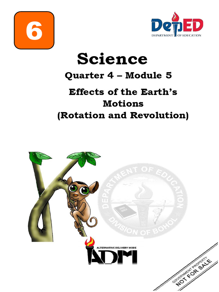 Sci6 Elem Module5 q4 | PDF
