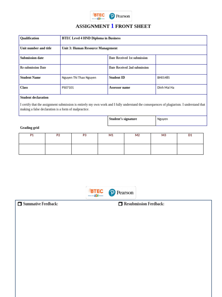 1-5035-FRONTSHEET 1-Assignment 1 | PDF