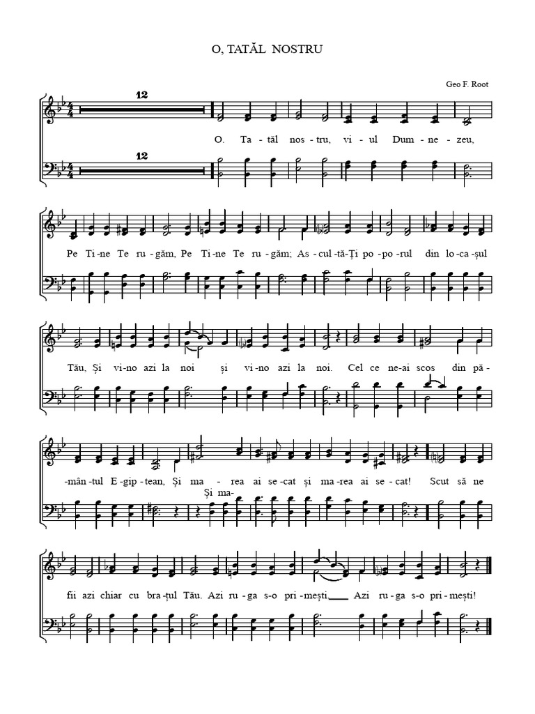 O, Tatal Nostru | PDF