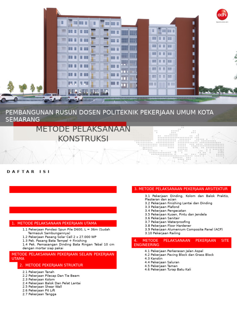 Metode Pelaksanaan Update | PDF