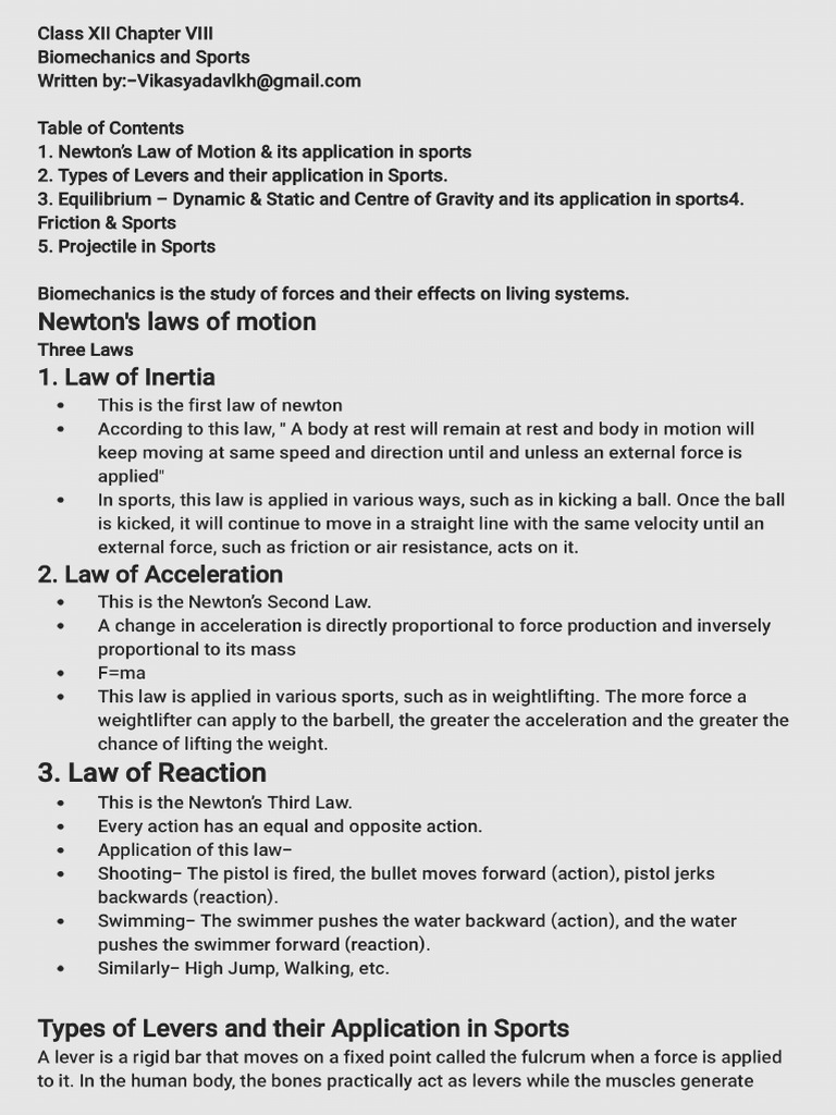 XII P.E Unit 8 | PDF