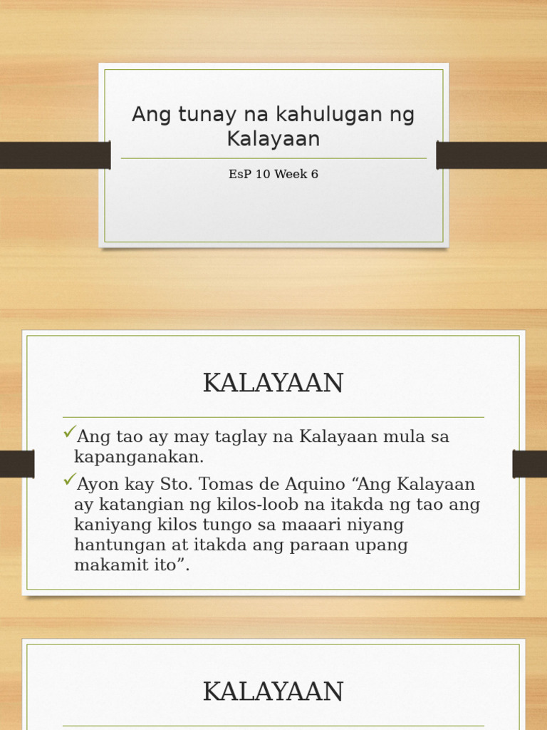 Esp Week 6 Copy2 | PDF