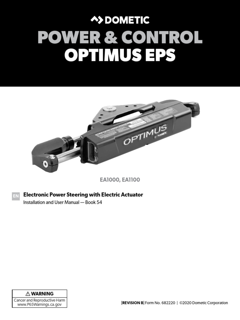 682220B-Optimus-Electric-Actuator-manual | PDF