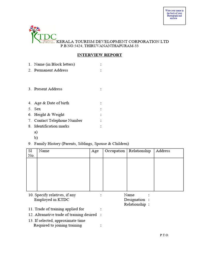 Interview Report | PDF