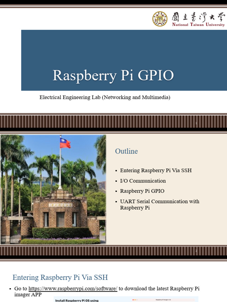 Raspberry Pi GPIO | PDF