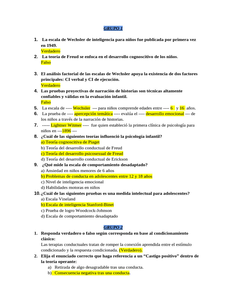 Cuestionario Final | PDF