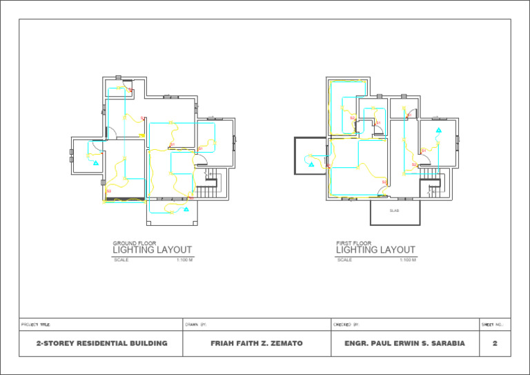 Zemato - Lighting Layout-A3 | PDF