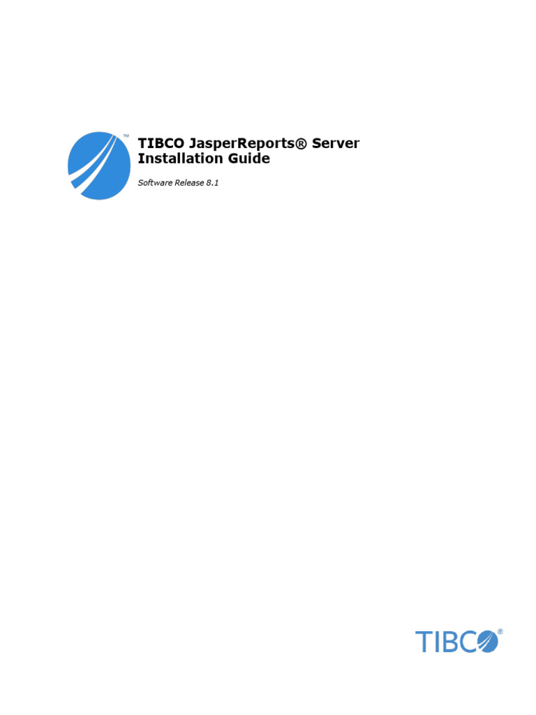 Jasperreports Server Install Guide | PDF