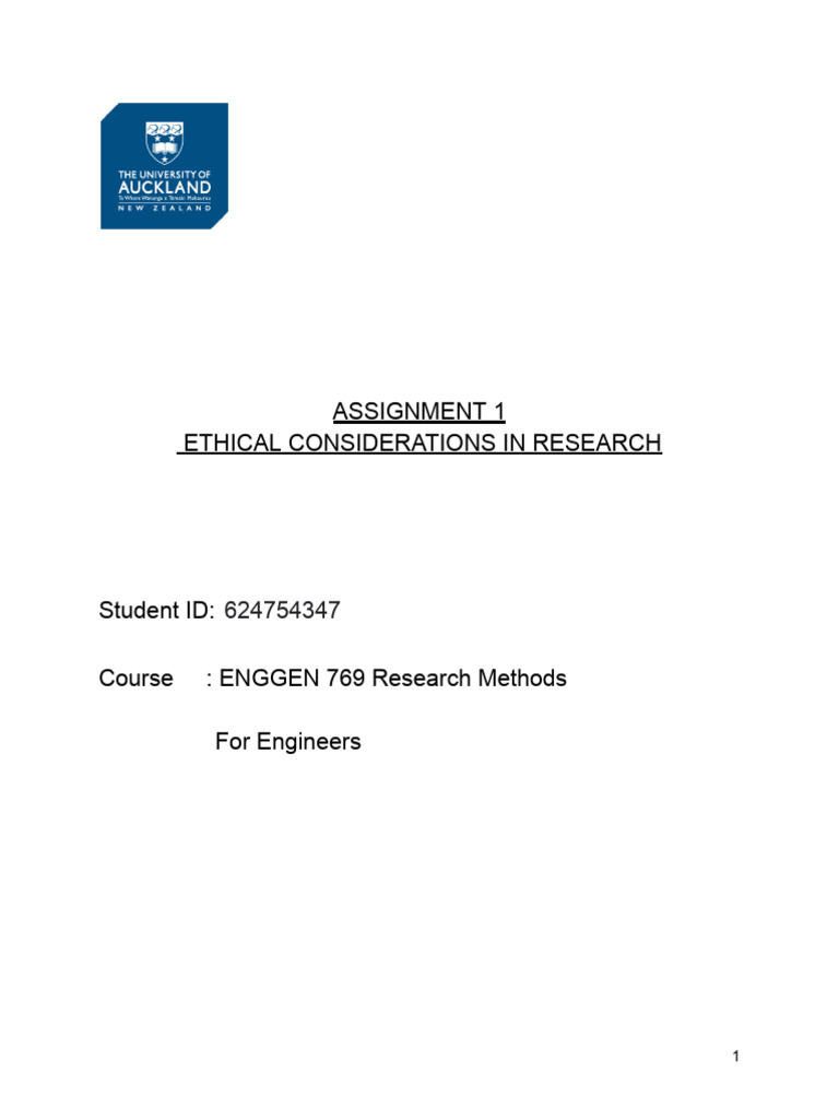 Assignment 1 | PDF