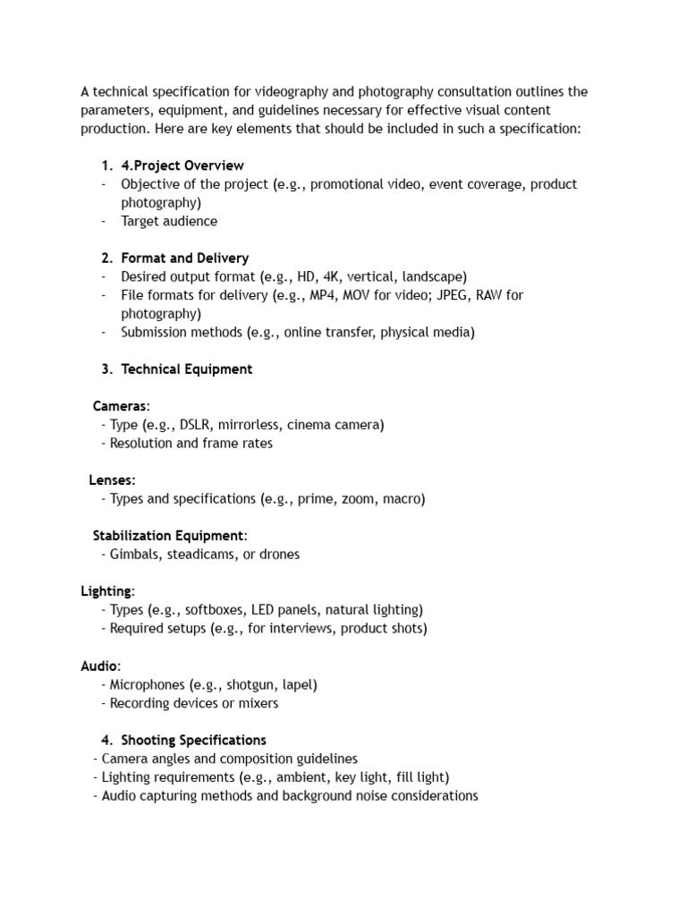 Technical Spec | PDF