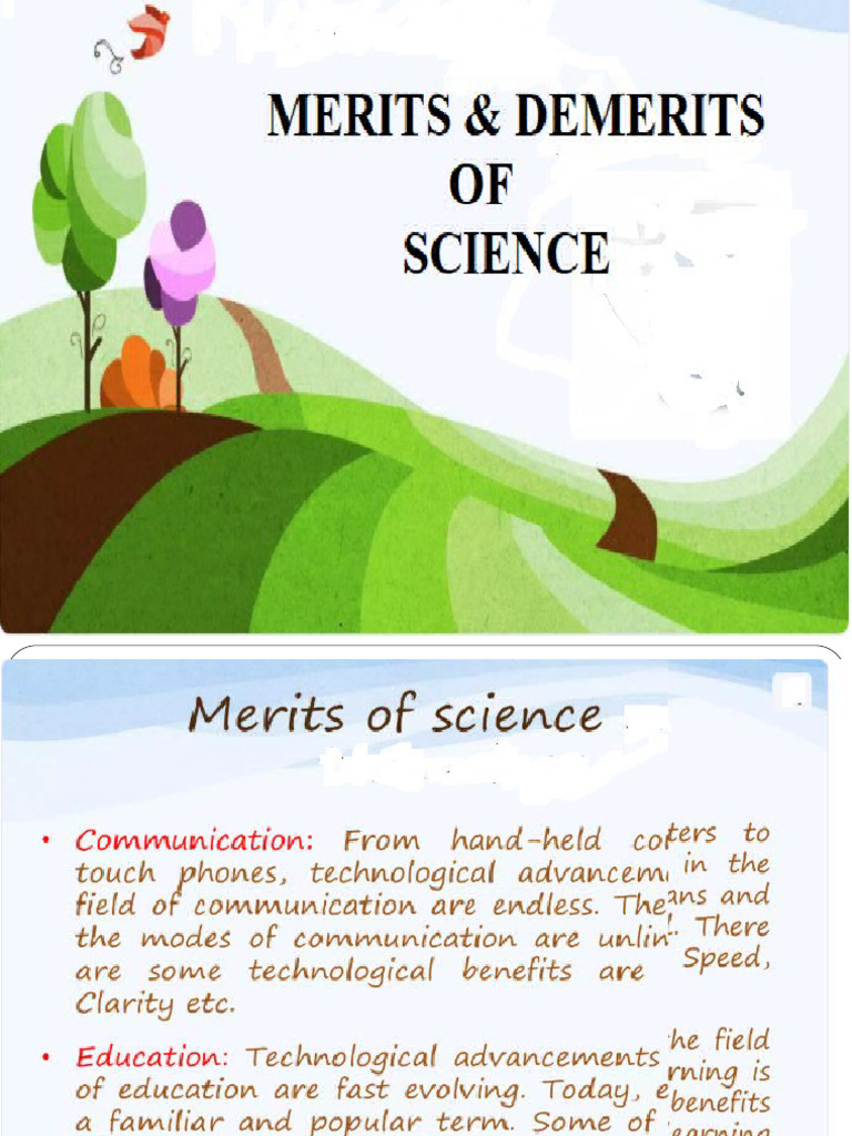 Merits & Demerits of Science | PDF