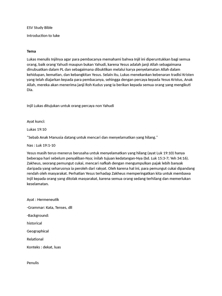 ESV Study Bible | PDF