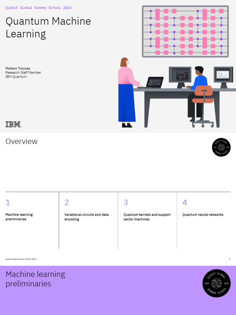 Lecture 9.1 - Quantum Machine Learning | PDF
