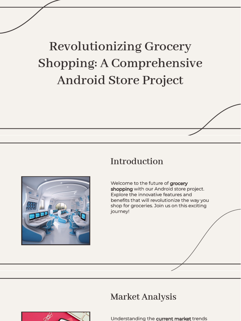 Slidesgo Revolutionizing Grocery Shopping A Comprehensive Android Store ... Slidesgo Revolutionizing Grocery Shopping A Comprehensive Android Store ...