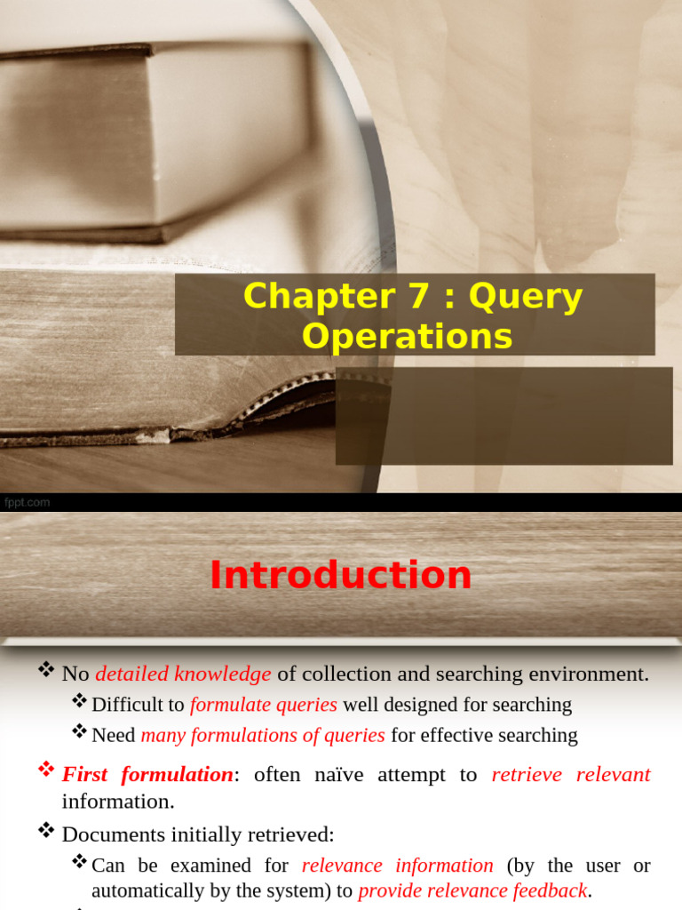7-Query Operations | PDF