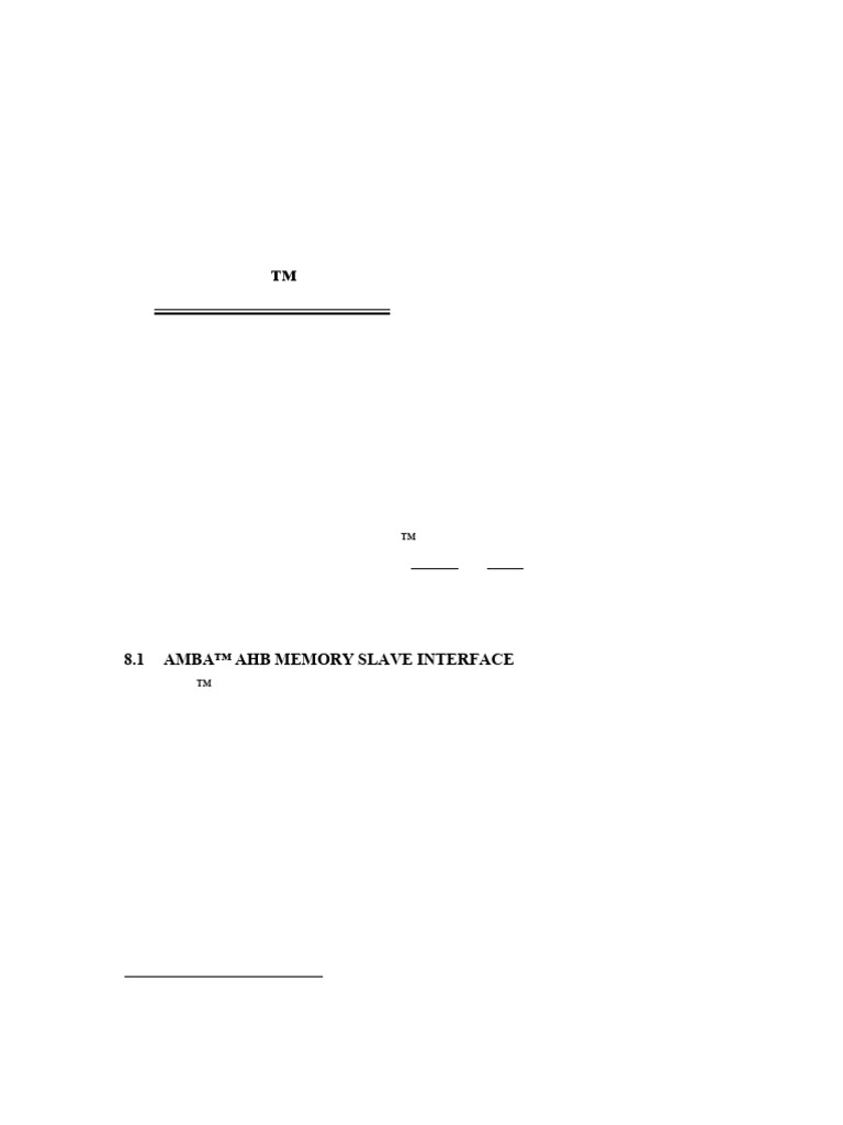 Ahb Assertions | PDF