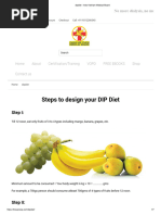 Dip Diet | PDF