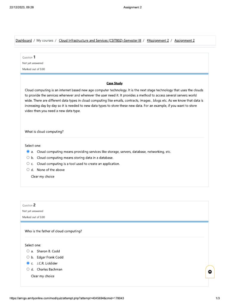 Cloud Assignment2 | PDF
