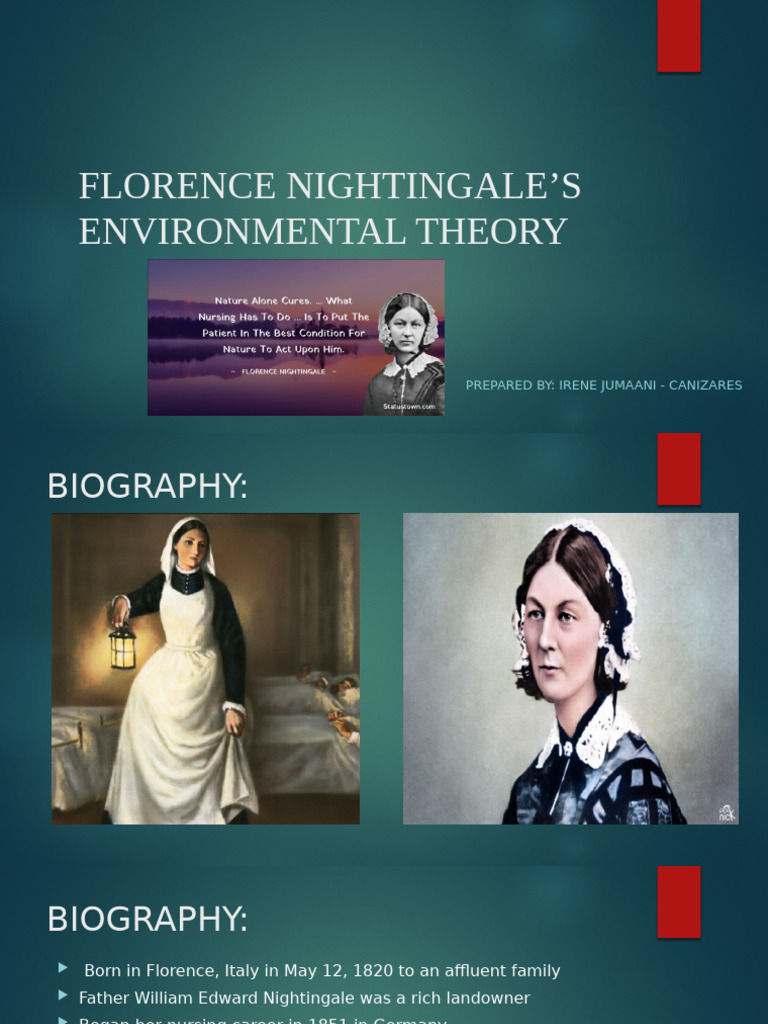 Florence Nightingale's Environmental Theory | PDF