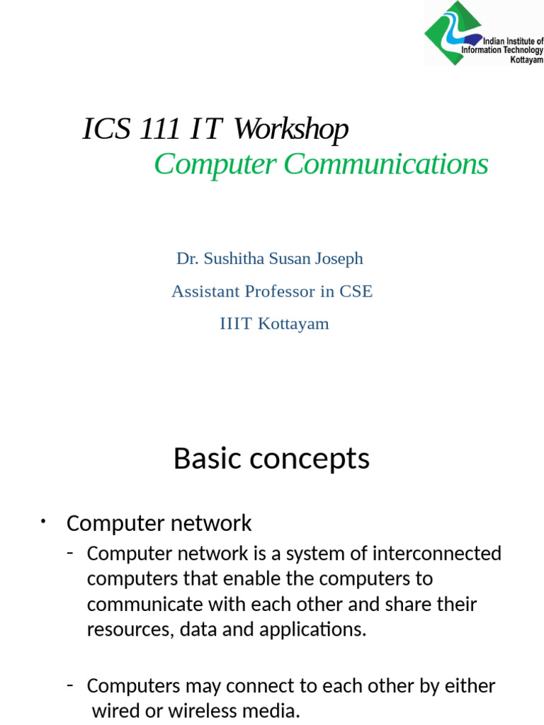 4.Chp 2 - Computer Communication | PDF