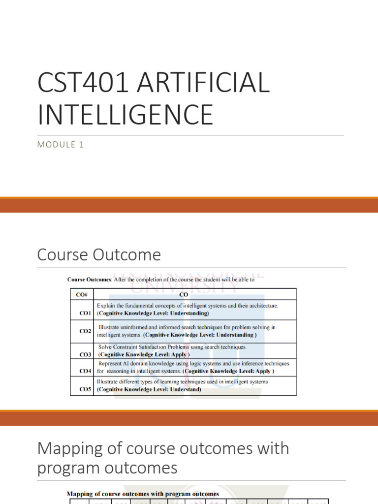 cst401 Ai Module-1 | PDF