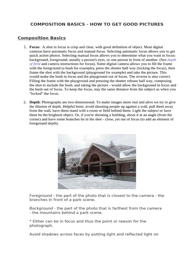 Composition Basics | PDF