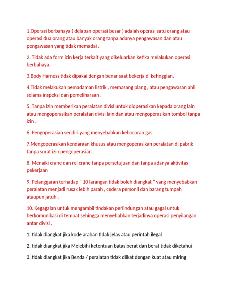 10 Larangan | PDF