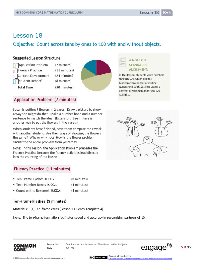 Math GK m5 Topic D Lesson 18 | PDF