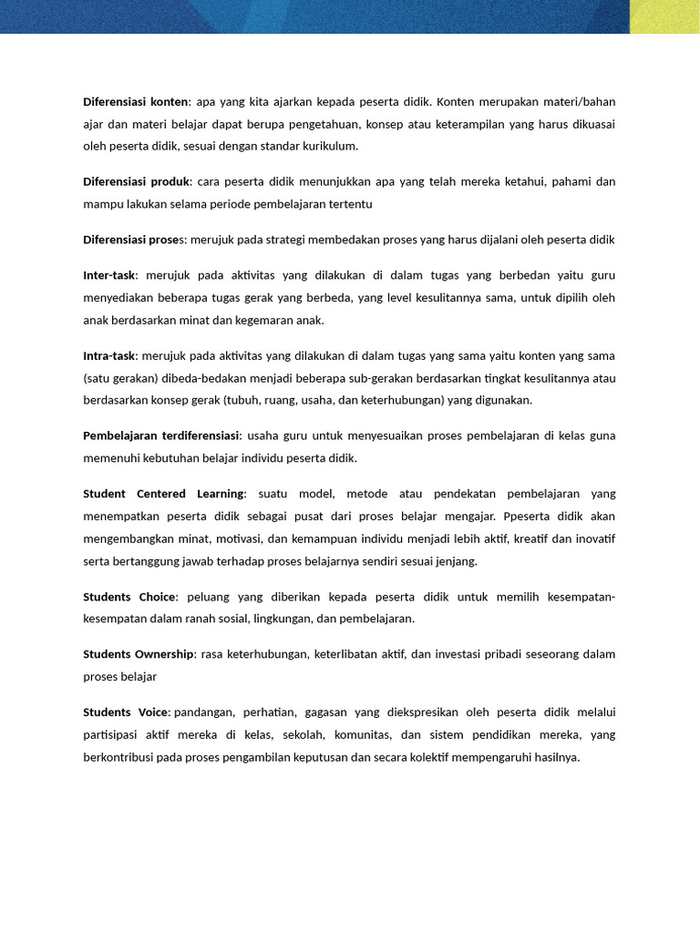 Contoh Pemetaan Aset | PDF