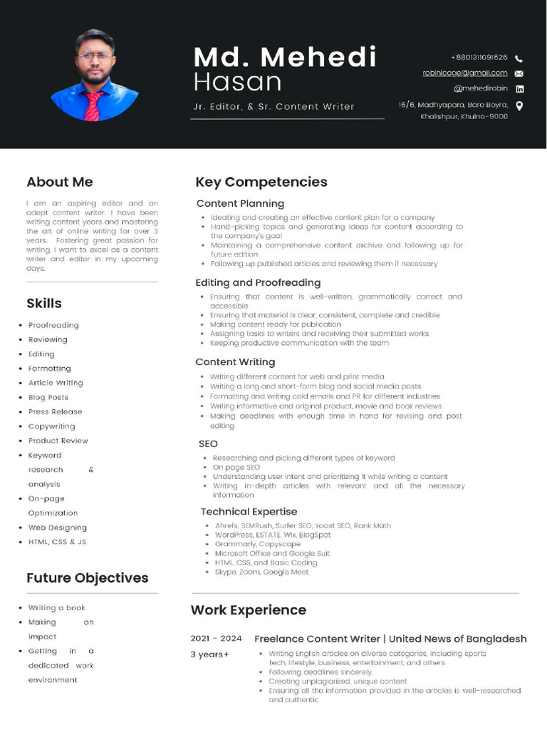 CV of Mehedi Robin_compressed | PDF