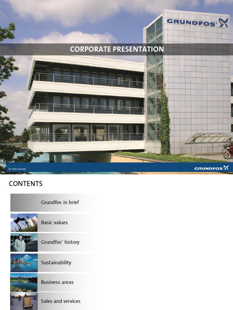 Company Profile Grundfos | PDF