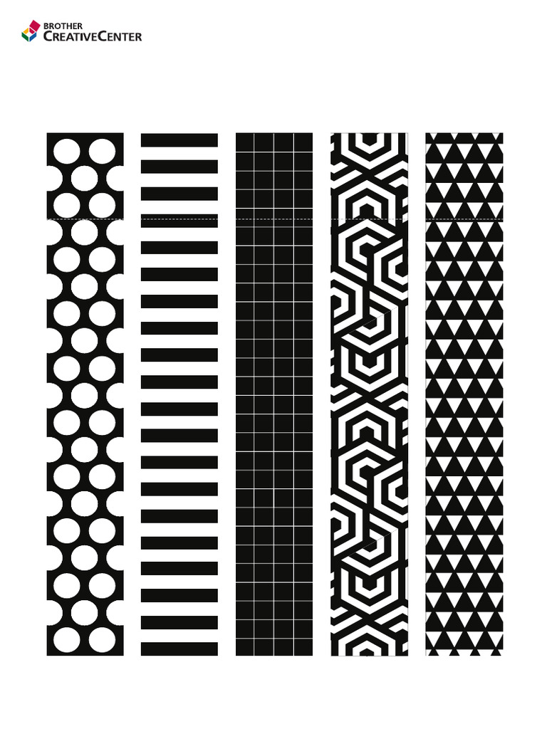 Black White Birthday Paper Chain 1 en | PDF