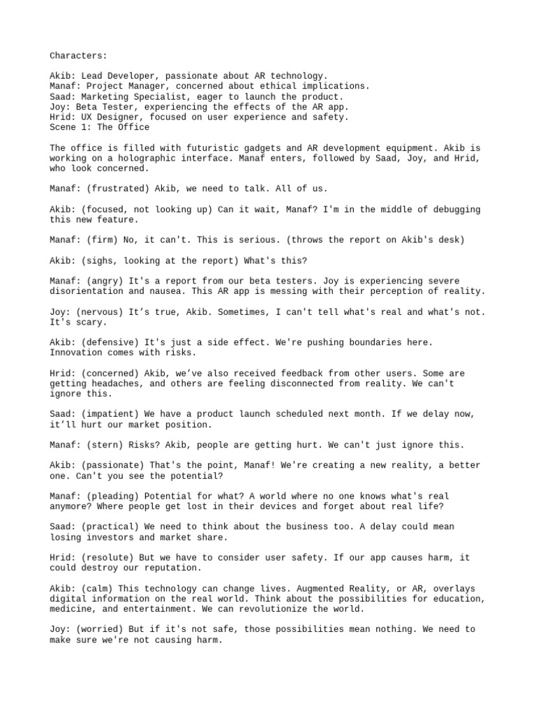 L&L Drama Script | PDF