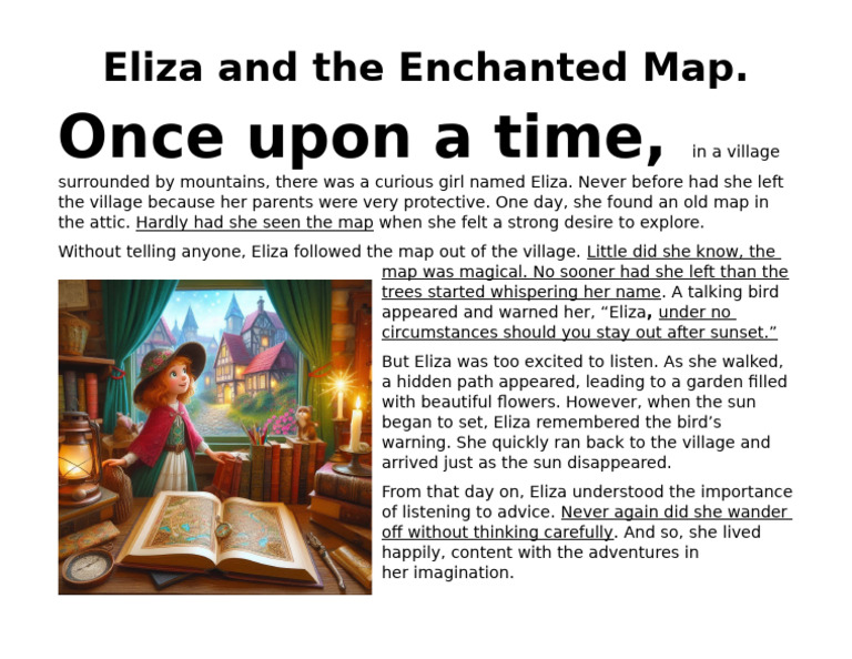 Eliza and the Enchanted Map | PDF