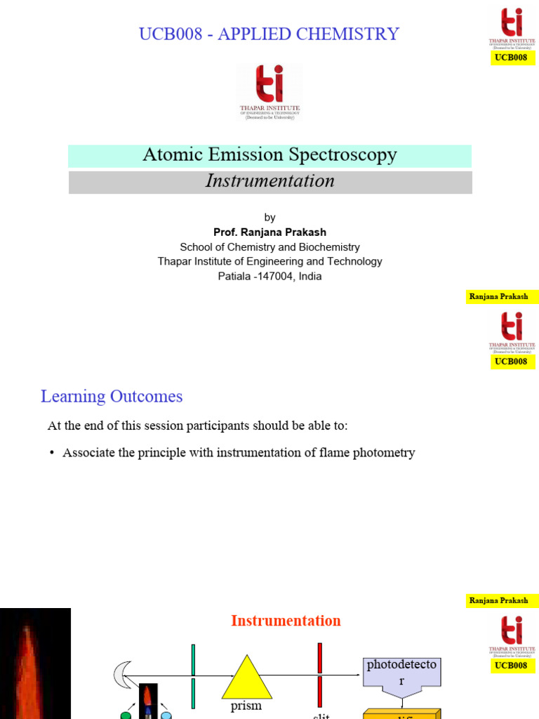 3 Atomic Emission Spectros | PDF