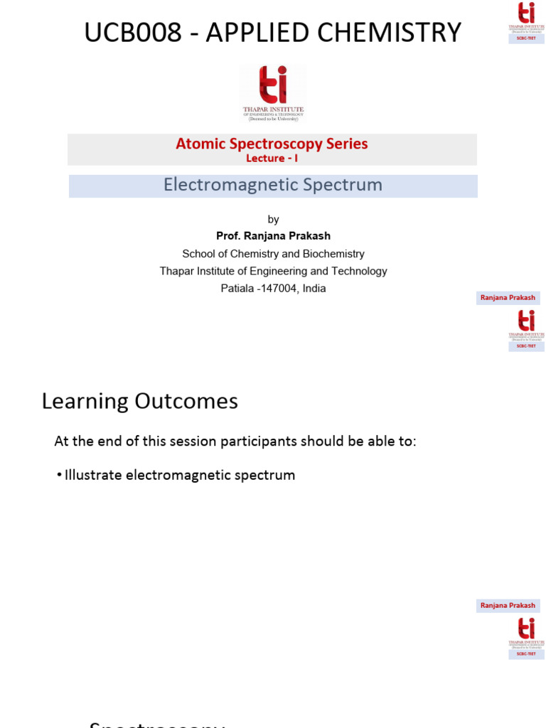 2 Elctro Spectrum | PDF