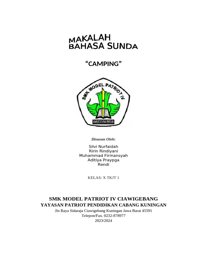 Caver Patriot Asli 2 | PDF