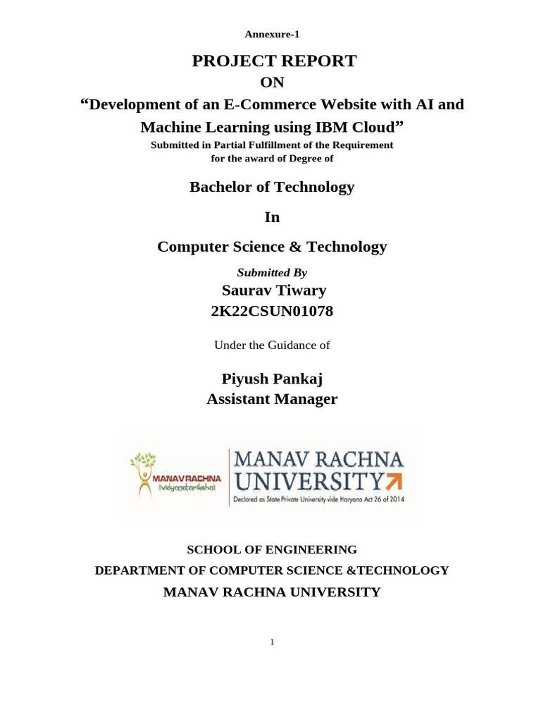 Project Report | PDF