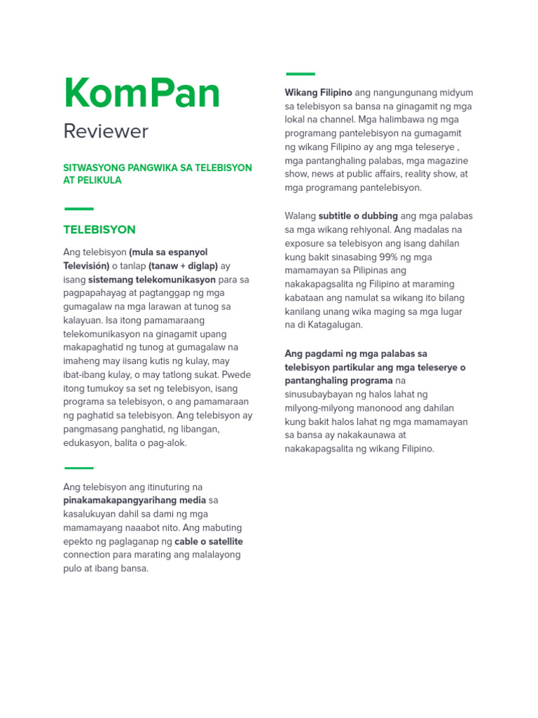 Kompan Reviewer | PDF