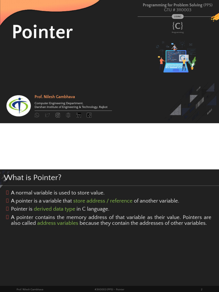 Pointer | PDF