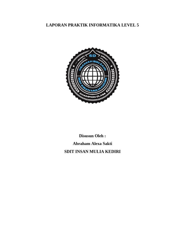 Contoh Praktik Membuat Cover | PDF