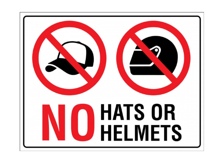 No Helmet Sign | PDF