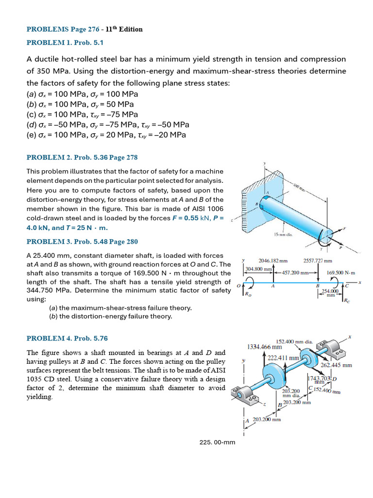 Chapter 5. Suggested Problems | PDF | Science & Mathematics